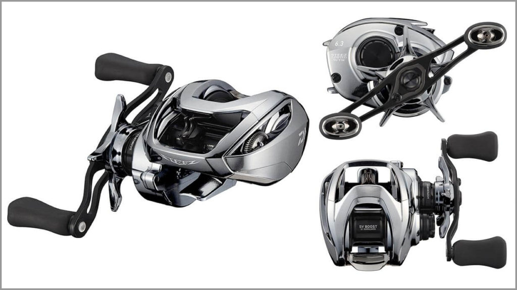 Top Of Baitcaster Reel - 21 STEEZ LTD SV TW is a Flag Ship Reel of ...